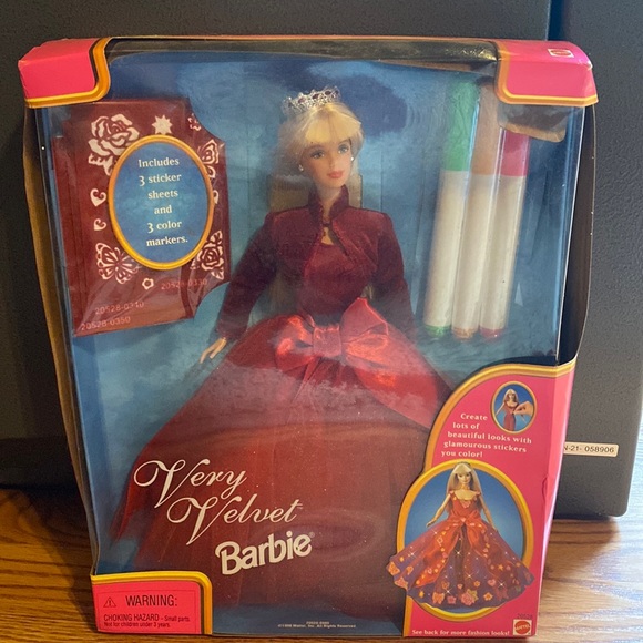 Mattel | Toys | Vintage 998 Very Velvet Barbie Doll New In Box With ...